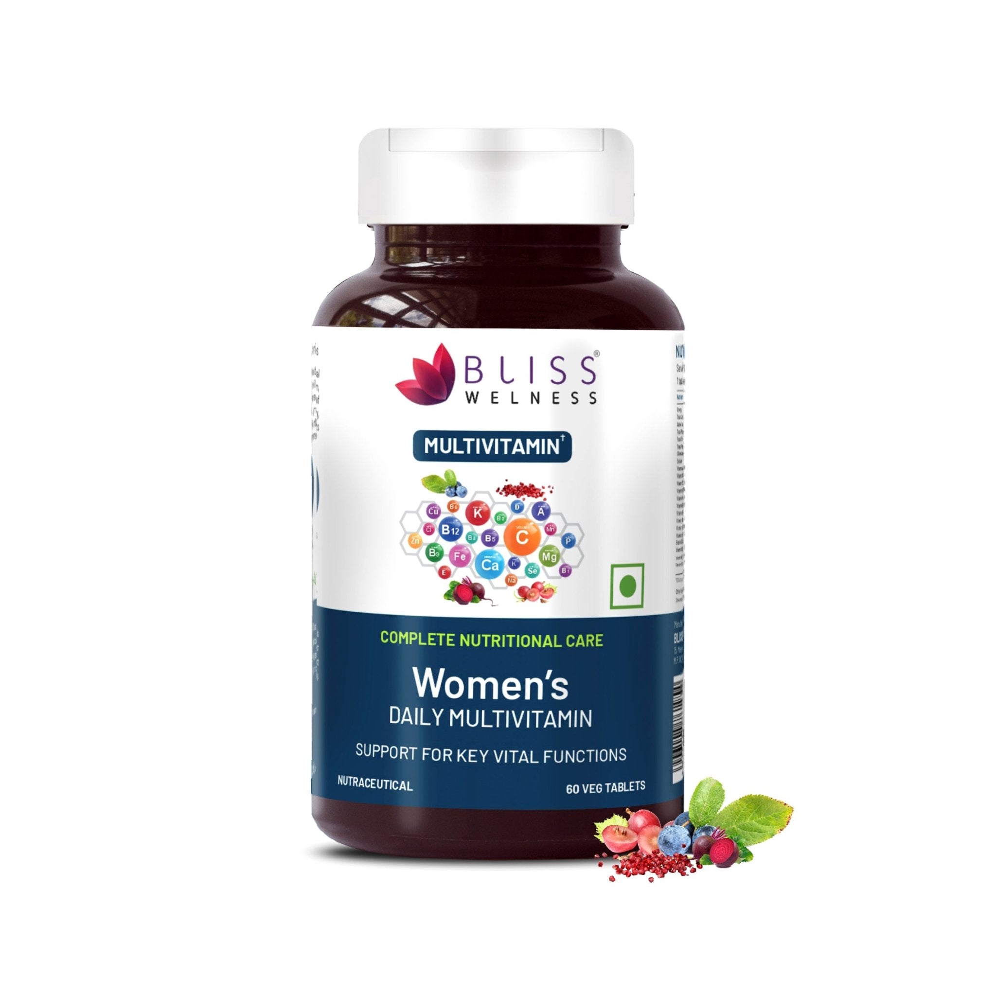 Buy Multivitamin Tablets for women with Vitamins A C D E K B – Bliss ...
