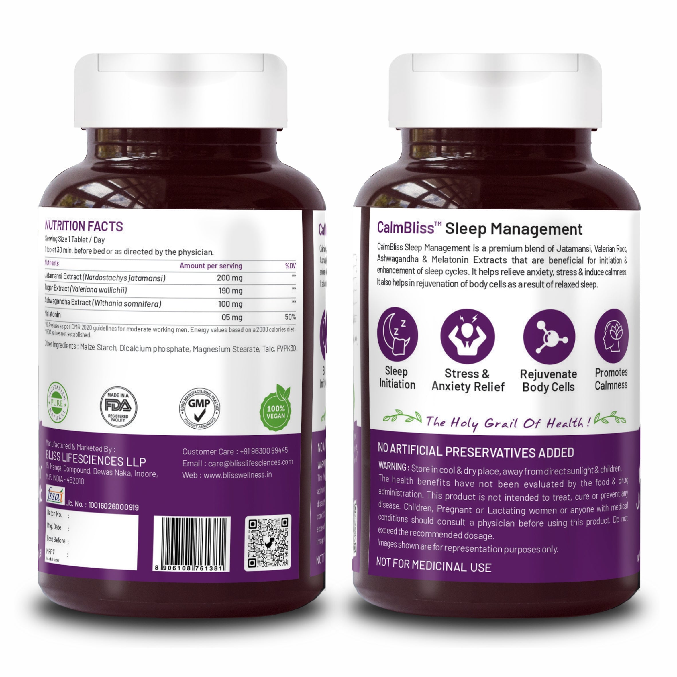 Enhance Restful Sleep with Effective Sleep Management Supplements ...