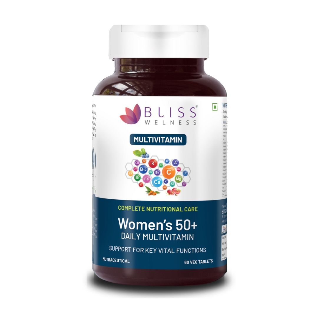 Prioritize Your Well-being: Buy Women's 50+ Daily Multivitamin - Bliss ...